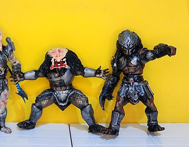 SET 4 FIGURINES BADLANDS PREDATOR DEK NJOHRR KWEI action figure 5 ...