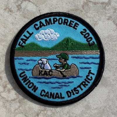 Fall Camporee 2003 Union Canal District Boy Scouts Of America BSA Patch ...
