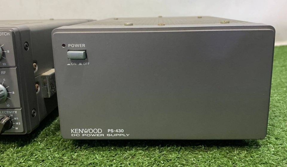 KENWOOD TS-440S HF Transceiver & PS-430 DC Power Supply Set 100W Ham ...
