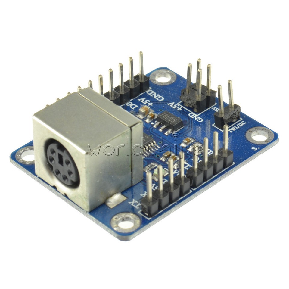 PS2 Keyboard Driver Module Serial Port Transmission Module for Arduino ...