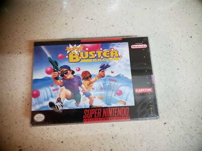 Super Buster Bros Snes brand new sealed Super Nintendo Entertainment ...