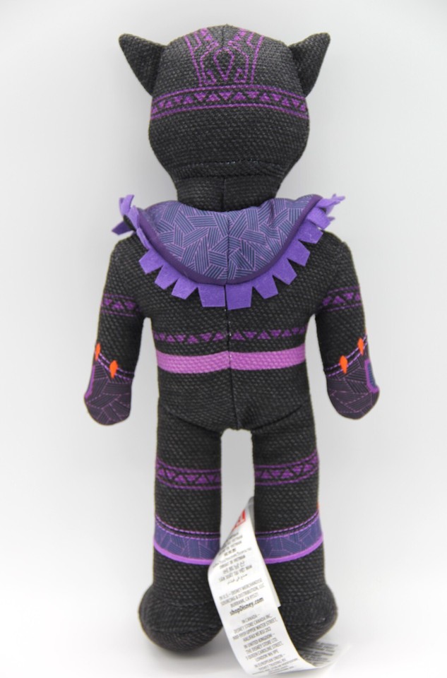 Disney Marvel Black Panther Stuffed Plush World of Wakanda 12.5 inch ...