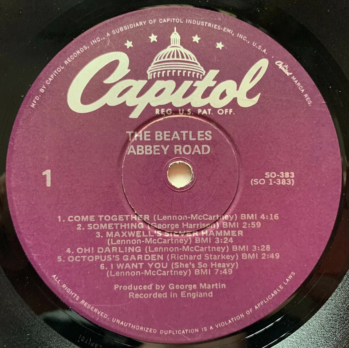 Beatles Capitol Records Logo
