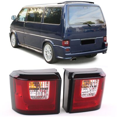 Original LED Lightbar Tail Lights Red For VW T4 IV From 1990 To 2003 | eBay