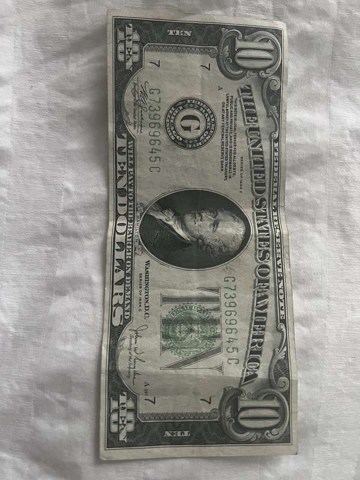 1934 Chicago $10 bill | eBay