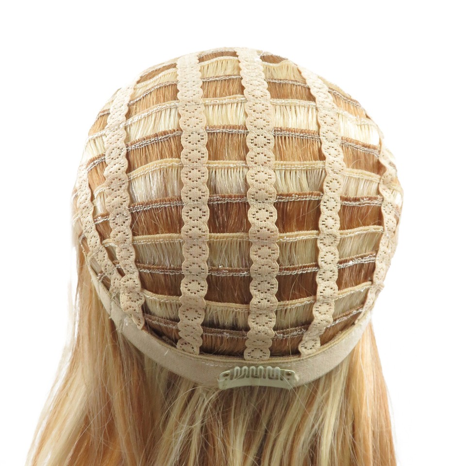 Body Wave Human Hair Half Wigs 100% Remy Human Hair Wig Cap 3/4 Half ...