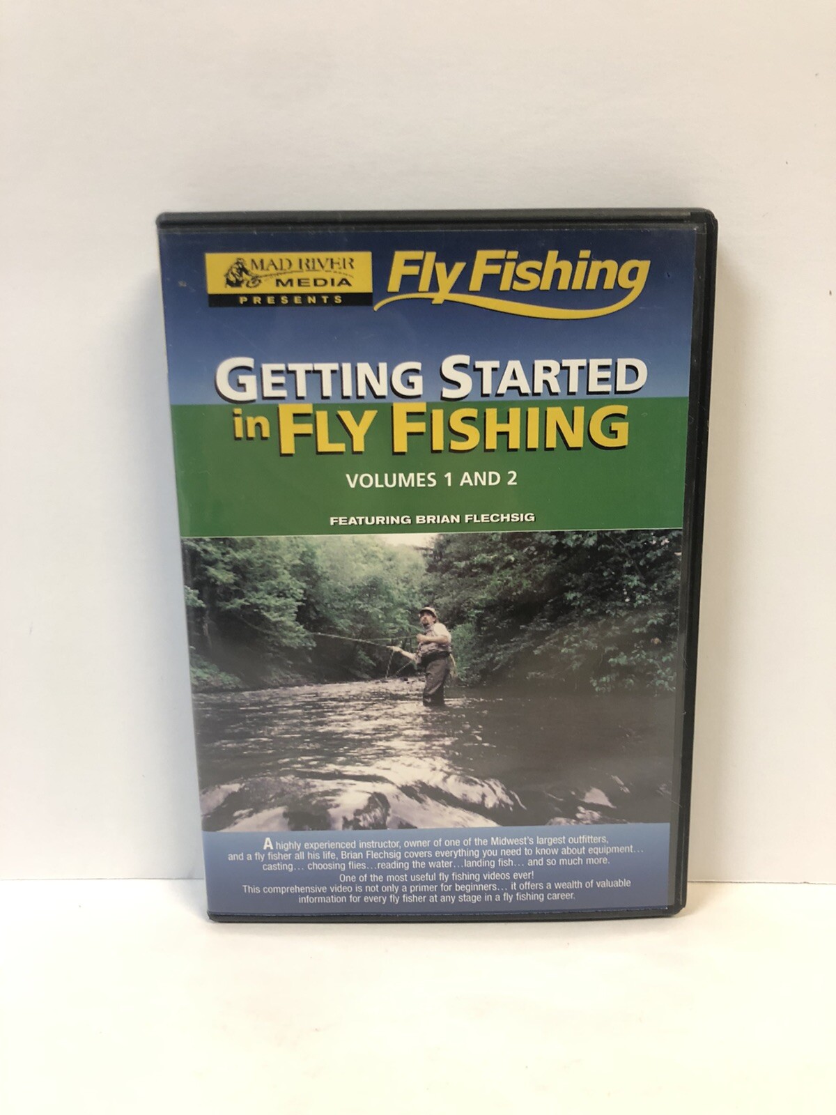 Getting Started in Fly Fishing Volumes 1 and 2 DVD Set Brian Flechsig ...
