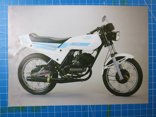 Old FAMEL XF 25 brochure motorcycle motor Zundapp 50 cc moped Portugal ...