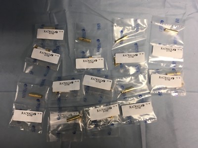 12 NEW Radiall 617150 Size 5 Pin Twinax Contact for PAN61421 M17/176 ...