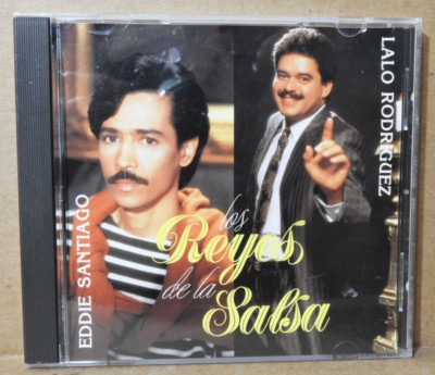 EDDIE SANTIAGO & LALO RODRIGUEZ "Los Reyes De La Salsa" 1992 SALSA CD ...