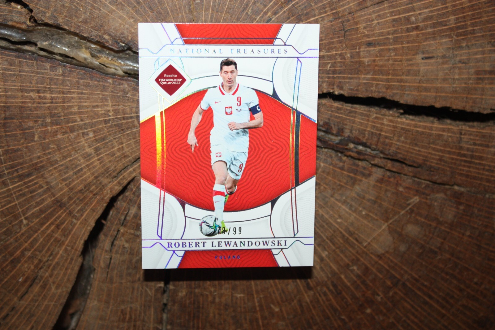 2022 PANINI NATIONAL TREASURES ROBERT LEWANDOWSKI CARD 78/99 | eBay