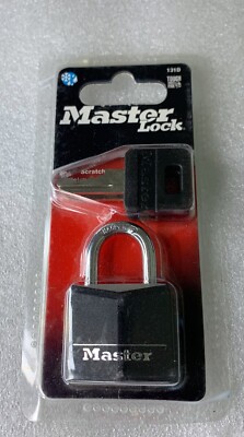 🔒Master Lock Company ~ Model 131D ~ Covered ~ Solid Body Padlock | eBay