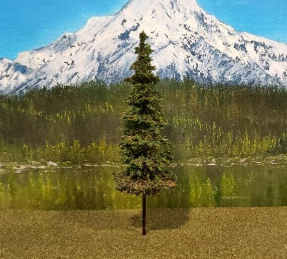 MOOSE CREEK TREES - Fir / Pine Trees (6" x 20 Trees) Model Trees - HO N ...