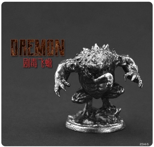 Wild Demon Highly Toxic Toad Metal Miniatures Dungeons & Dragons War ...