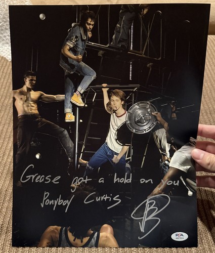 Brody Grant Signed 11x14 Photo Outsiders Ponyboy Stay Gold Autograph ...