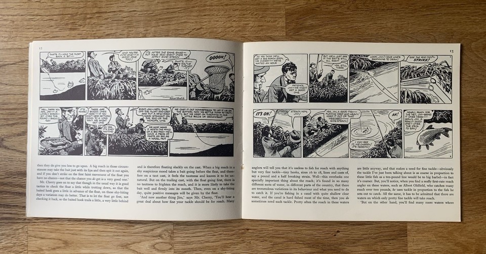 Fishing for Roach with Mr Cherry and Jim by Bernard Venables 1961 | eBay UK