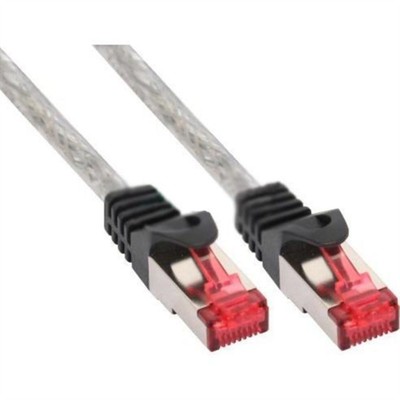 InLine Patchkabel S-STP/PIMF Cat.6 transparent - Kabel # 76430T | eBay.de