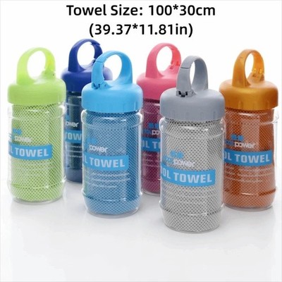 Cool Snap Ice Towel - choose your colour - Gym Sports Stay Cooling ...