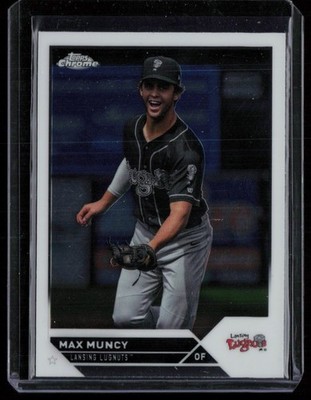 MAX MUNCY 2023 TOPPS PRO DEBUT CHROME RC LANSING LUGNUTS #PDC-73 | eBay