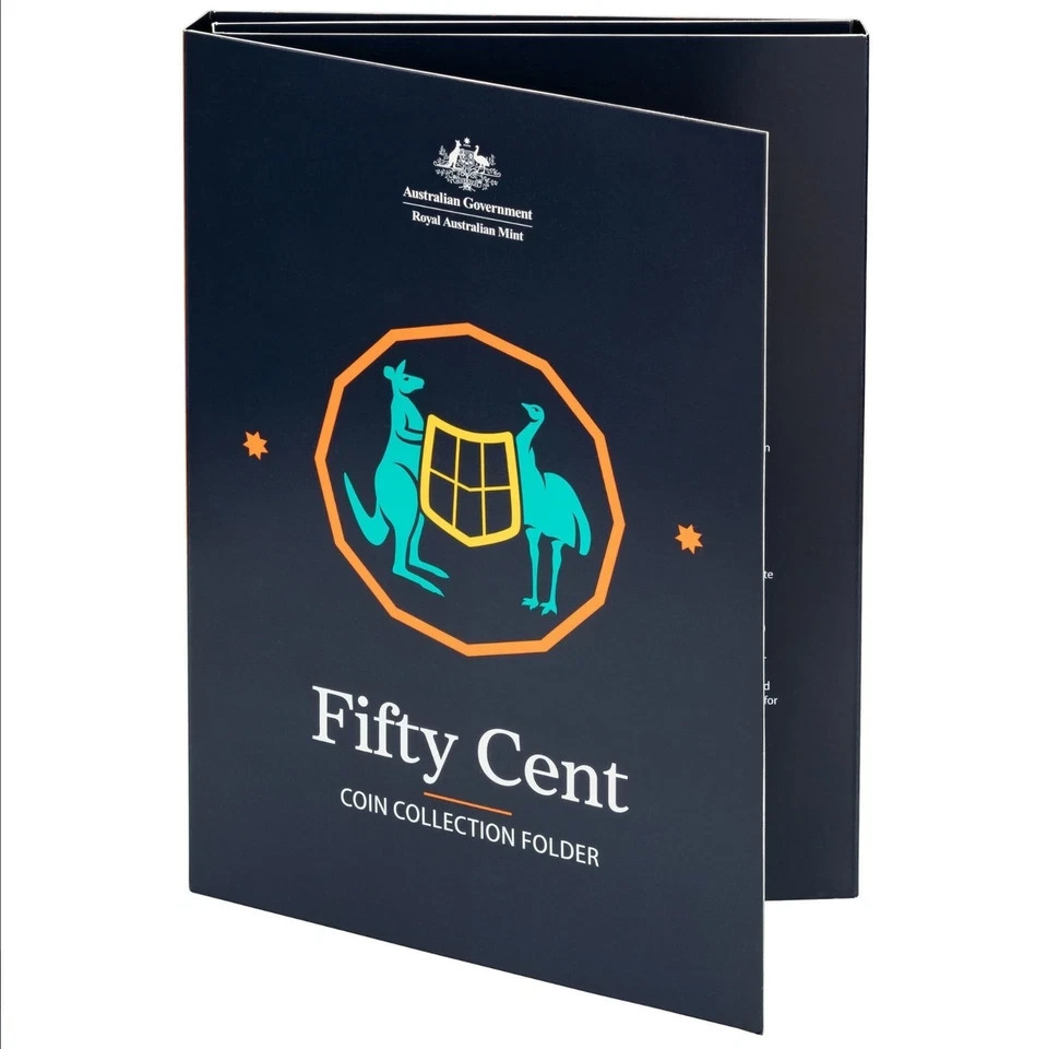 Australia 50c Circulating Coin Collection Folder - Royal Australian ...