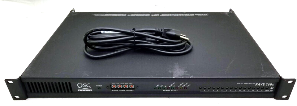 QSC Rave 160s Digital Audio Router | eBay