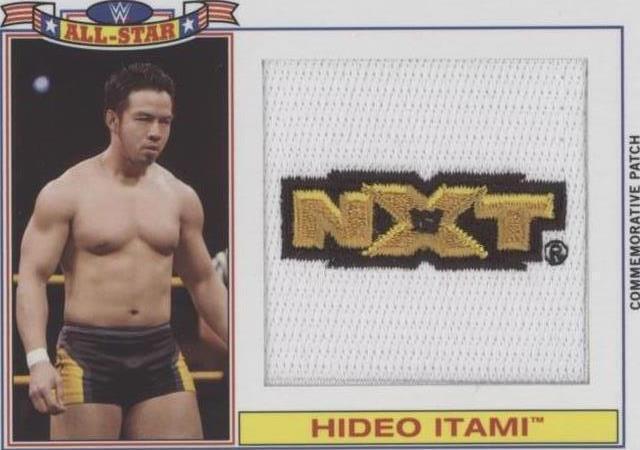 2016 Topps Heritage WWE - Commemorative All-Star Patch Hideo Itami /299 ...