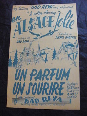 Partition IN Alsace Jolie by Dad Reya Un Fragrance Un Sourire D' A ...