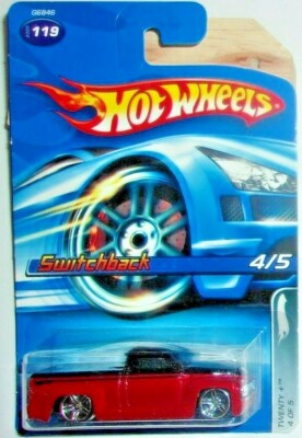 Hot Wheels Switchback #119 HW '05 Twenty + 4/5 Red/Black VHTF! | eBay