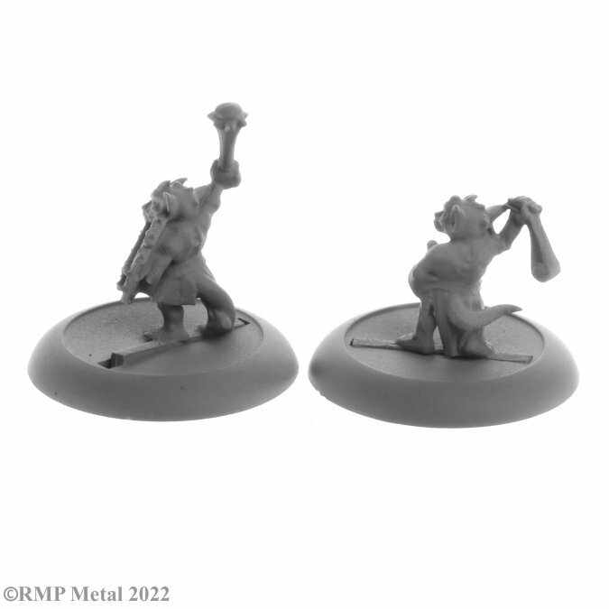 Reaper Miniatures Dungeon Dwellers 07009 Ratpelt Kobolds (2) for sale ...