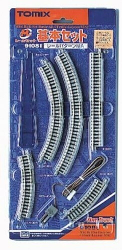 Tomytec TOMIX N-scale 91081 Mini Rail Set Oval Layout Set Track Layout ...