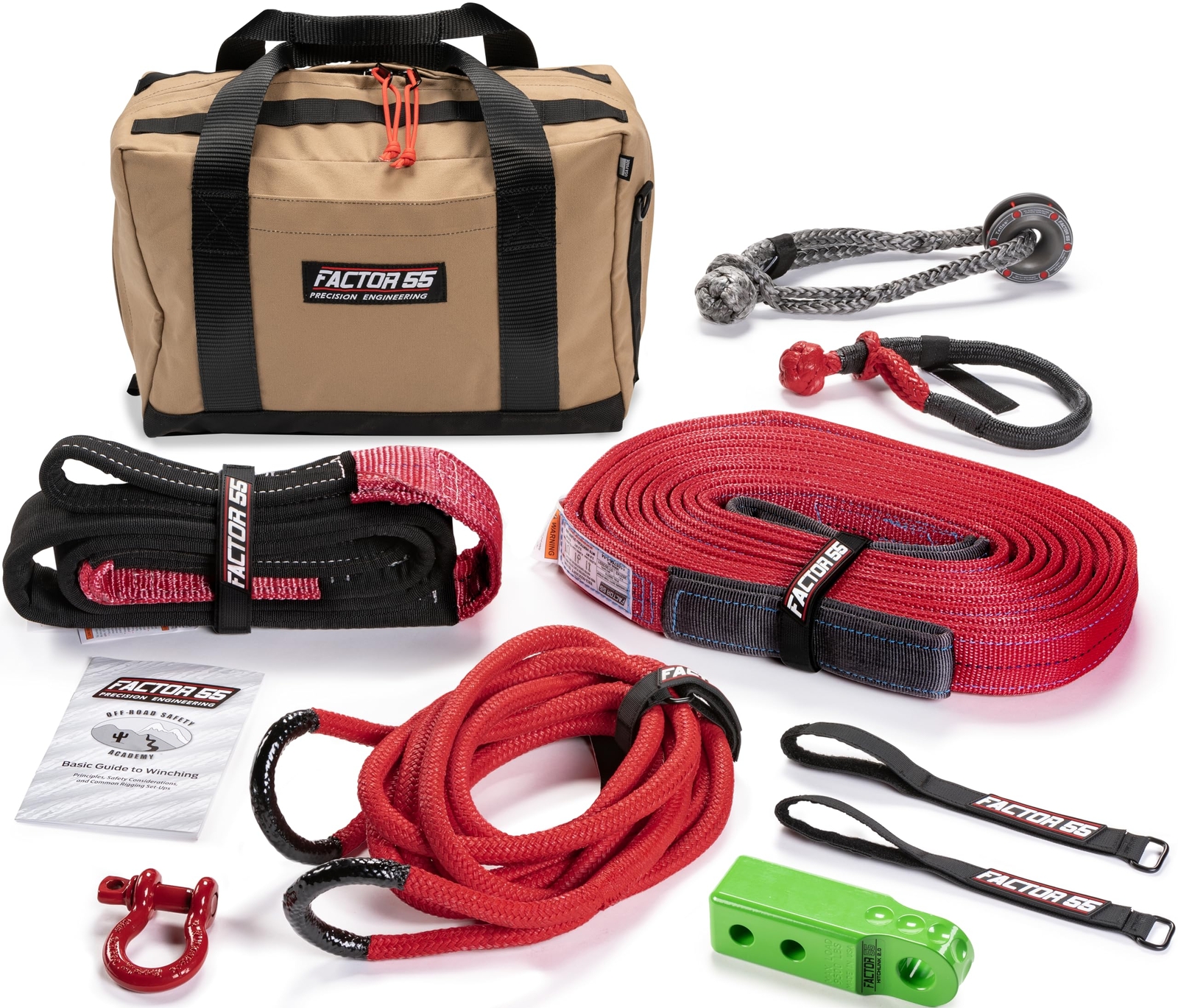 FACTOR 55 00494-08 WNCH TOW KIT_HMNGWAY UTV_GRN | eBay