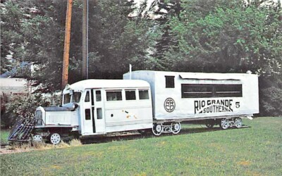 RAILROAD Rio Grande Southern's "Galloping Goose Number 5 Bus Body | eBay