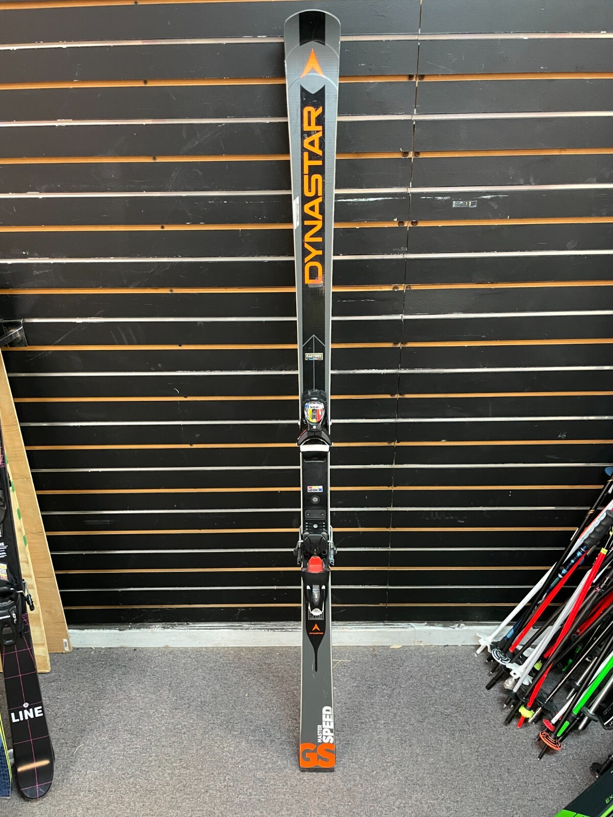 Dynastar Speed Master GS 185cm Giant Slalom Race Skis W/Look SPX 14 RR ...