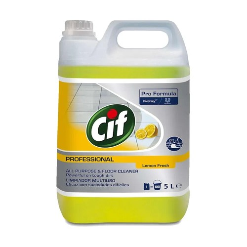 Cif Professional All Purpose & Floor Cleaner Lemon 5 Litre | eBay UK
