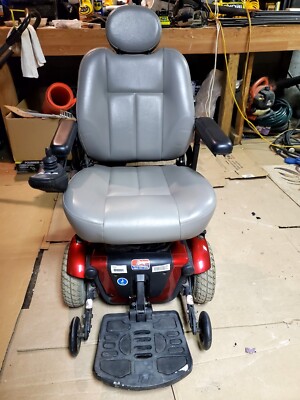 Pride Jet 3 Ultra Mobility Power Wheel Chair with charging cable | eBay