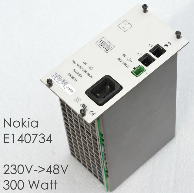 300 Watt 300 W Power Supply 230v Input 48v Output Nokia E140734 48 Volt ...