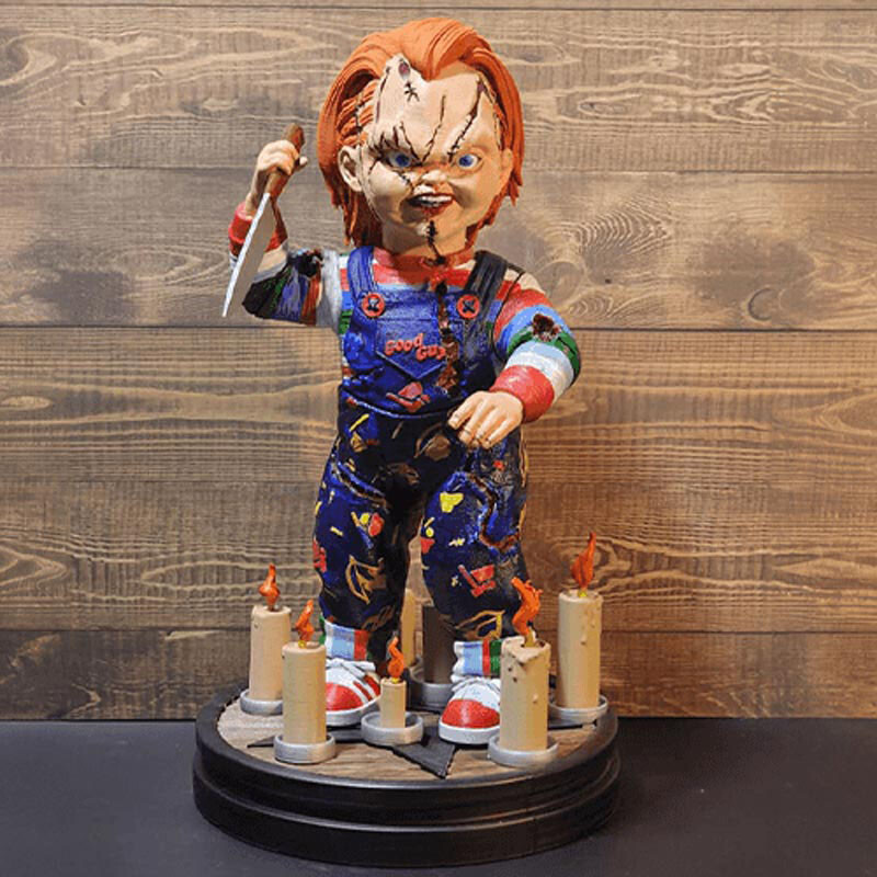 1/2 1/3 1/4 Chucky 3D Print Garage Kit Figure Model Kit Unpainted ...