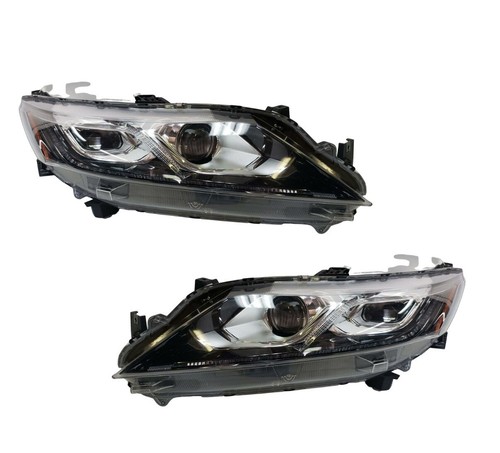 FIT MITSUBISHI ECLIPSE CROSS 2018-2019 HEADLIGHTS HEAD LIGHTS LAMPS ...