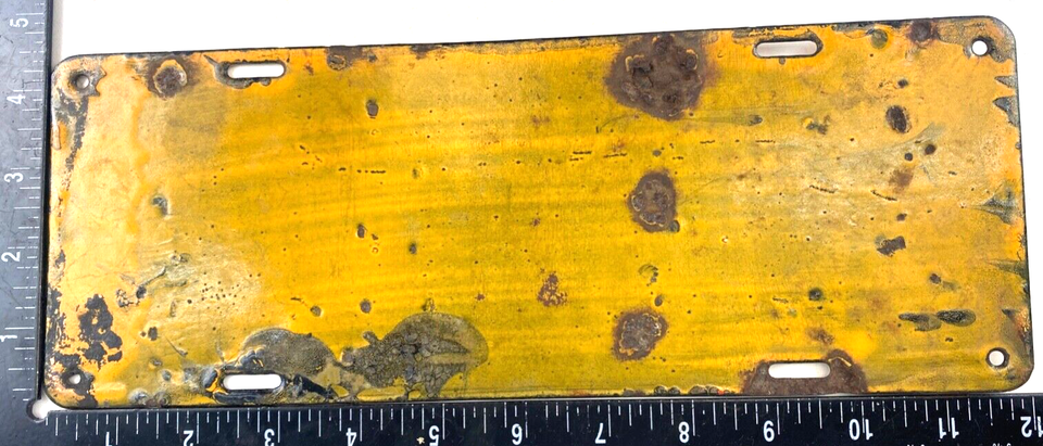 Vintage Michigan 1912 Auto License Plate Porcelain Man Cave Wall Decor ...