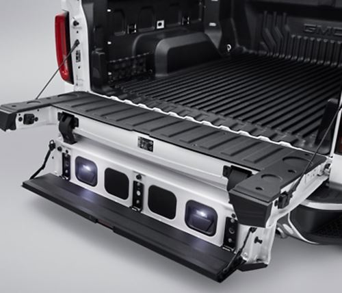 Factory OEM GMC Sierra 2500 HD Tailgate Bed Step Lighting GM 2020 2023 ...