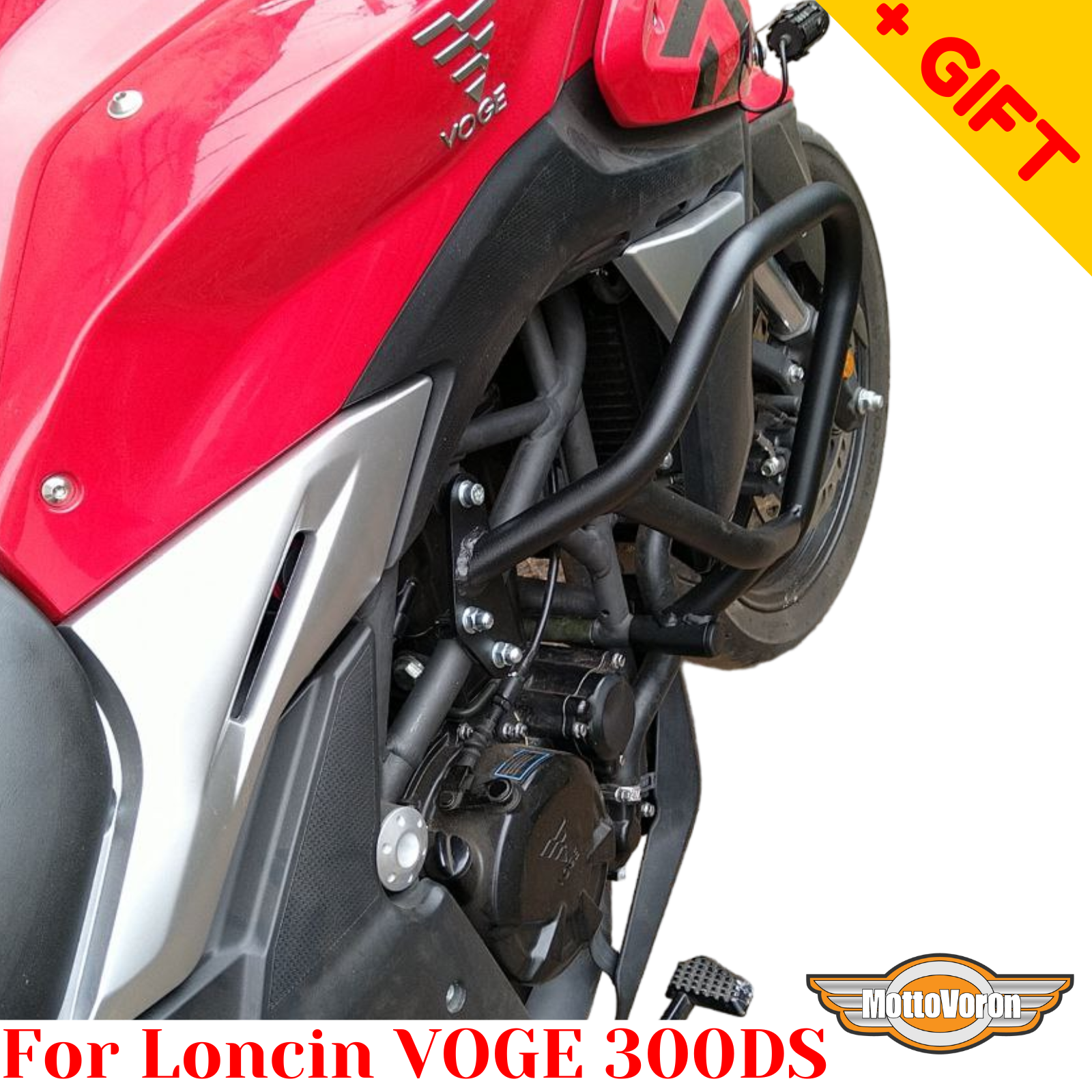For Loncin VOGE 300DS engine guard Voge 300 DS crash bars, Bonus | eBay