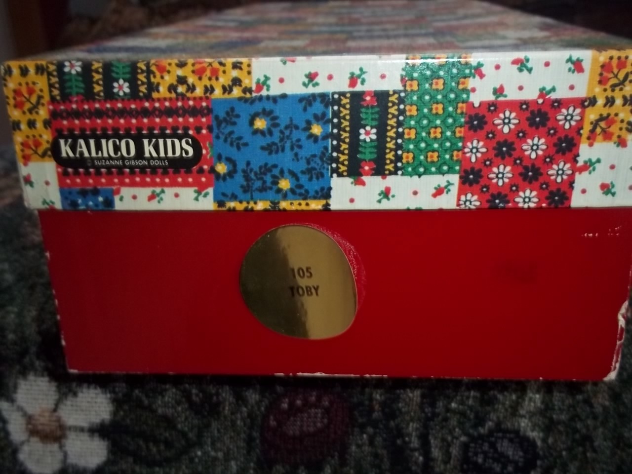 Kalico Kids Toby #105 Artist Suzanne Gibson 18" Doll Porcelain/Cloth ...