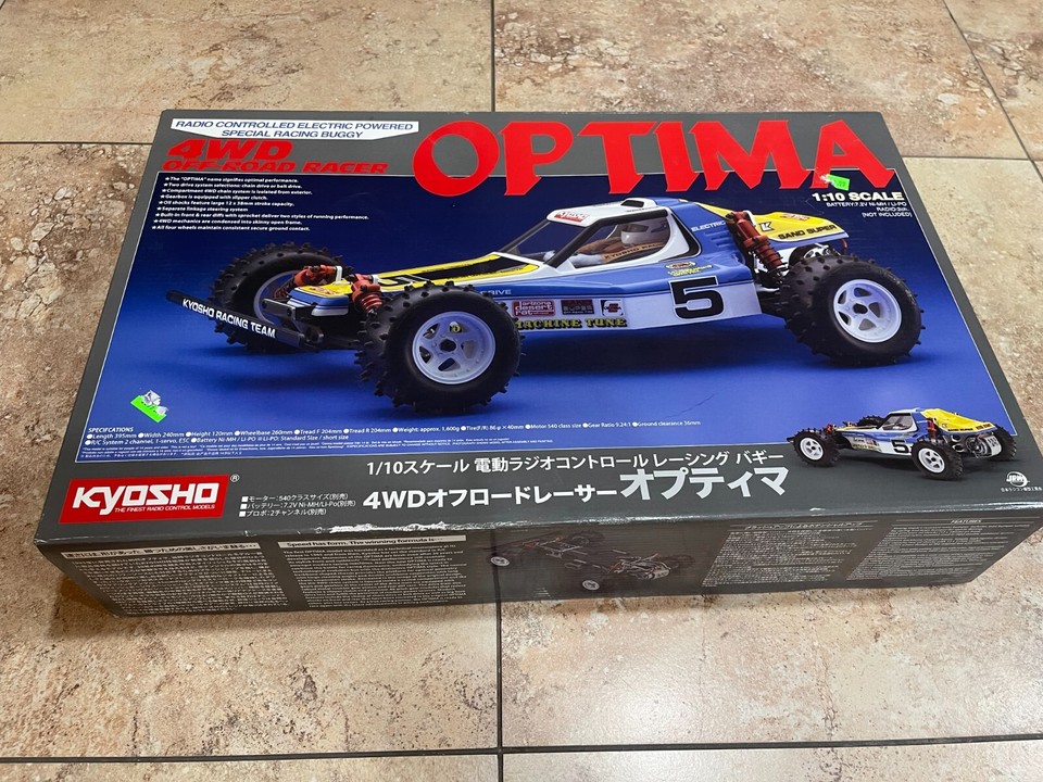 Kyosho OPTIMA 4WD OFF-ROAD RACER R/C Model Buggy Kit | eBay