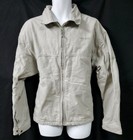 Columbia Univ of Miami Khaki Beige Jacket Size XL Full Zipper Pockets ...