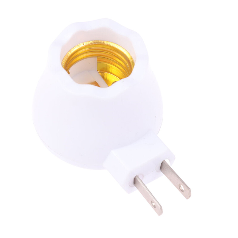 E27 LED Light Lamp Bulbs Socket Base Holder US Plug Adapter ON/OFF ...