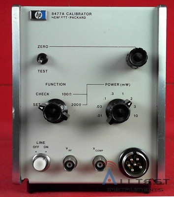 HP 8477A Power Meter Calibrator | eBay