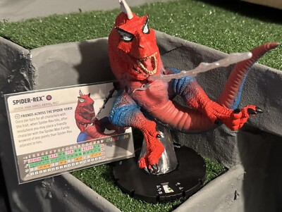 HEROCLIX Spider-Verse 201 SPIDER-REX Brick Figure | eBay