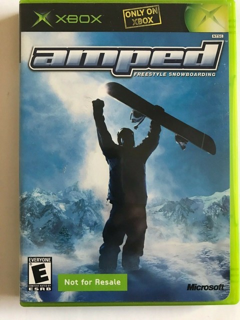 XBOX SNOWBOARDING GAMES Amped & Amped 2 (Microsoft Xbox 2001/2003) with Manual for sale online ...