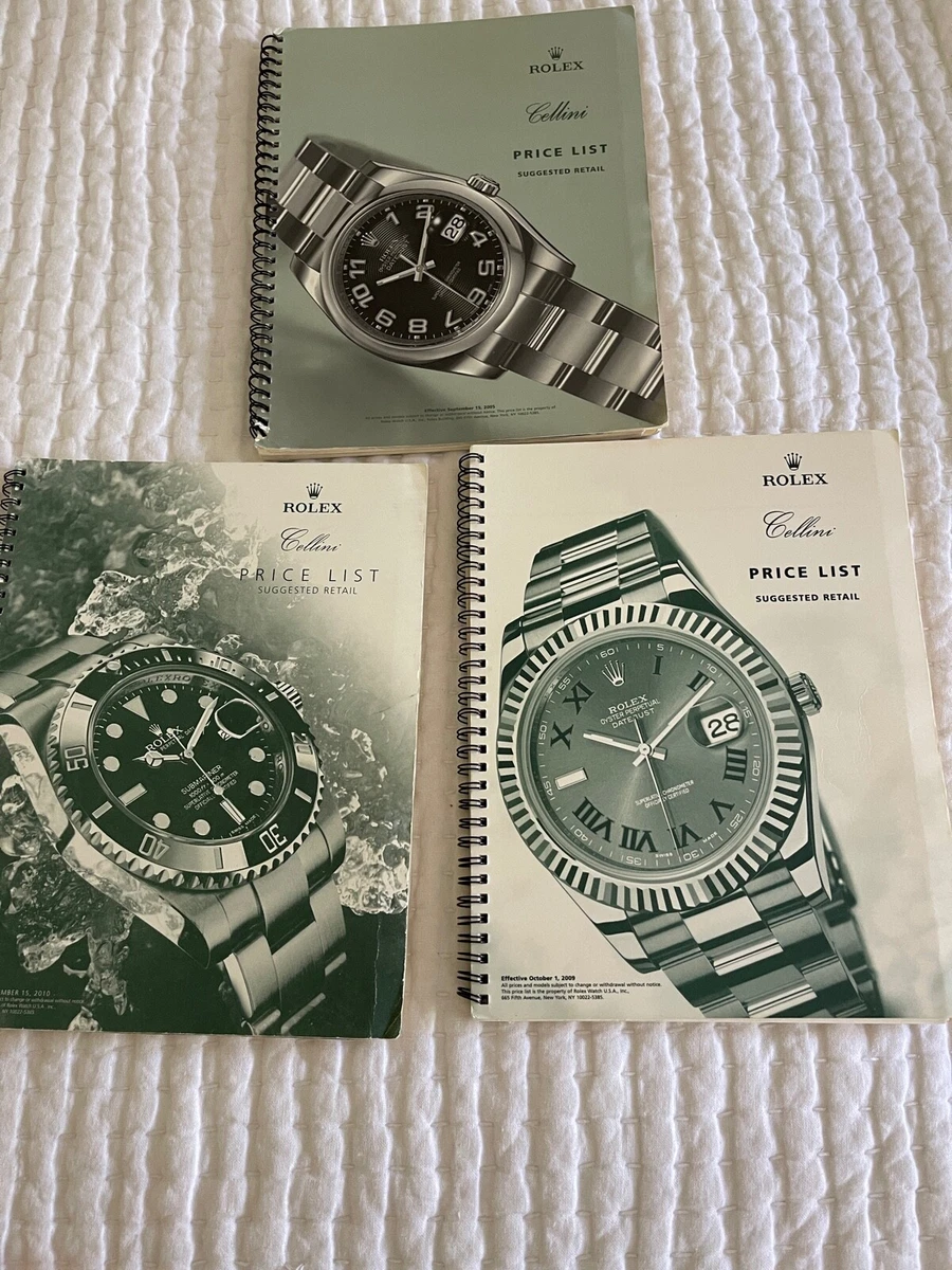 Rolex Datejust Price List