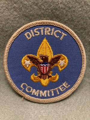 (121). Boy Scouts- District Committee position patch | eBay